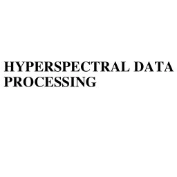خرید و قیمت دانلود کتاب Hyperspectral Data Processing: Algorithm Design and Analysis 2013 | ترب