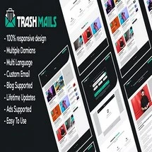 خرید و قیمت اسکریپت ایمیل موقت Trash Mails | ترب