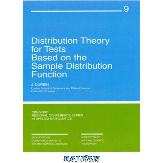 خرید و قیمت دانلود کتاب Distribution Theory For Tests Based On Sample Distribution Function ترب