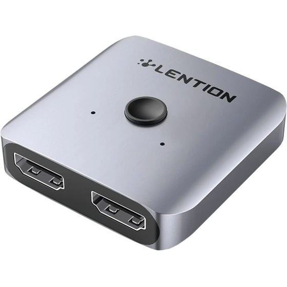 خرید و قیمت تبدیل یک به دو پورت HDMI لنشن مدل S32 ا Lention HDMI 4K ...