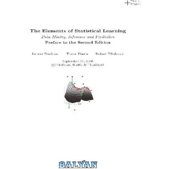 خرید و قیمت دانلود کتاب The Elements Of Statistical Learning Data Mining Inference And