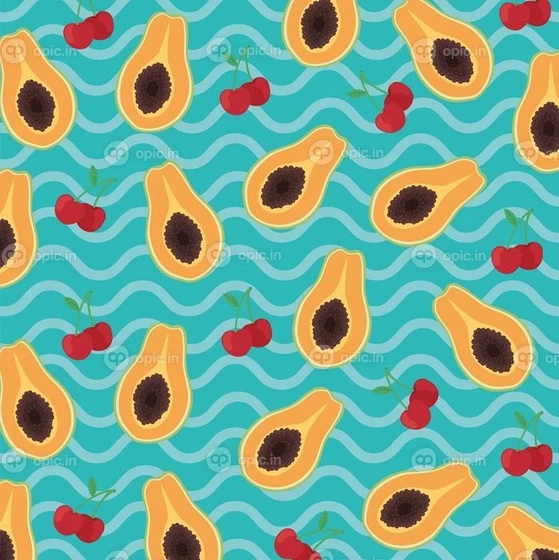خرید و قیمت دانلود وکتور پترن میوه های خوشمزه | اوپیک | ترب