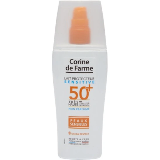 خرید و قیمت شیر ضد آفتاب ضد حساسیت سنستیو پروتکتیو SPF 50 کورینه د ...