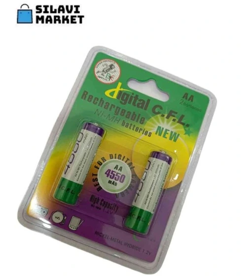 خرید و قیمت باطری شارژی قلمی سی اف ال 4550 میلی آمپر Digital C.F.L | ترب