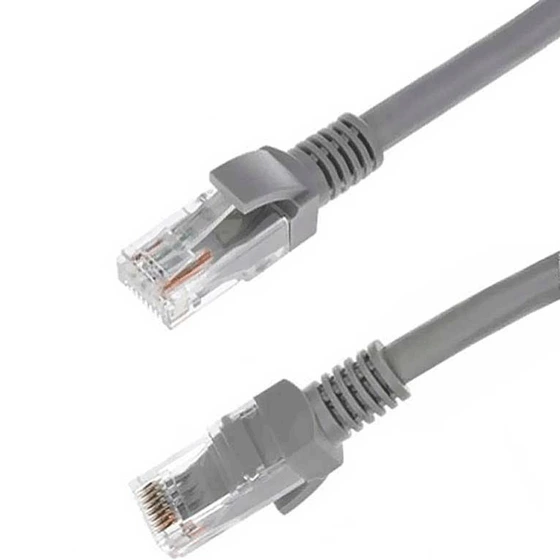 خرید و قیمت کابل پچ کرد 1 متری VERITY CAT 5 grey | ترب
