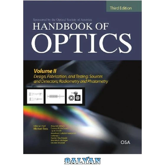 خرید و قیمت دانلود کتاب Handbook of Optics | ترب