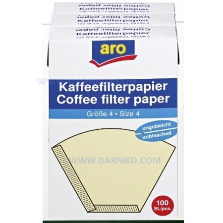 خرید و قیمت فیلتر کاغذی قهوه آرو ARO FILTER سایز ۴ | ترب