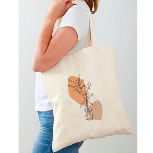 خرید و قیمت ساک پارچه ای مینیمال گل | ترب