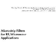 خرید و قیمت دانلود کتاب Microstrip Filters for RF/Microwave ...