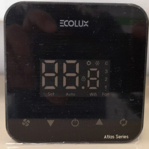 خرید و قیمت ترموستات روکار دیجیتال داکت اسپلیت ECOLUXبا 2سال گارانتی | ترب