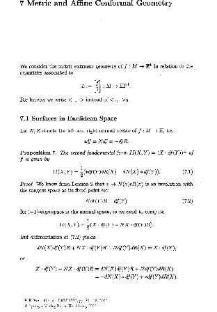 خرید و قیمت دانلود کتاب Chapter 7 Metric and Affine Conformal Geometry ...