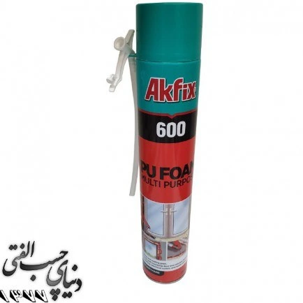 خرید و قیمت اسپری فوم PU شلنگی آک فیکس Akfix 600 Multi Purpose PU Foam ...