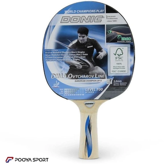 خرید و قیمت راکت پینگ پنگ دونیک شیلدکروت مدل Waldner Line Level 700 | ترب