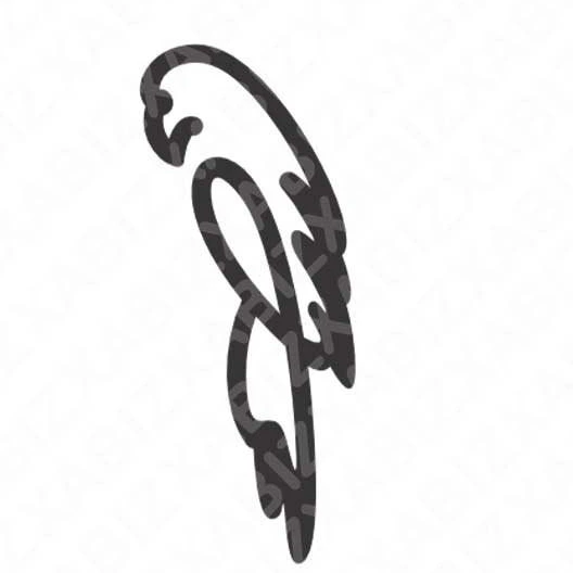 خرید و قیمت وکتور لاین آرت طرح بال فرشته | ترب