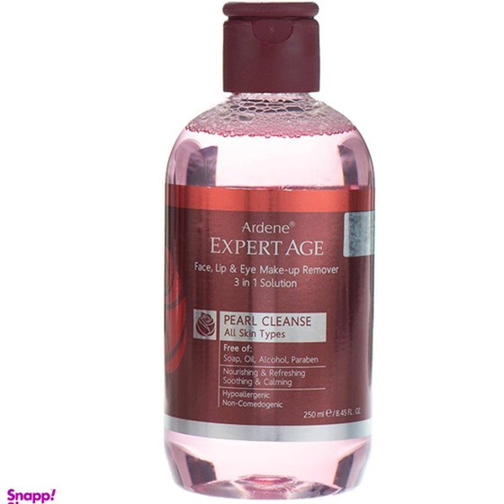 خرید و قیمت محلول پاک‌ کننده آرایش صورت آردن (Ardene) سری Expert Age حجم 250 میلی‌ لیتر | ترب