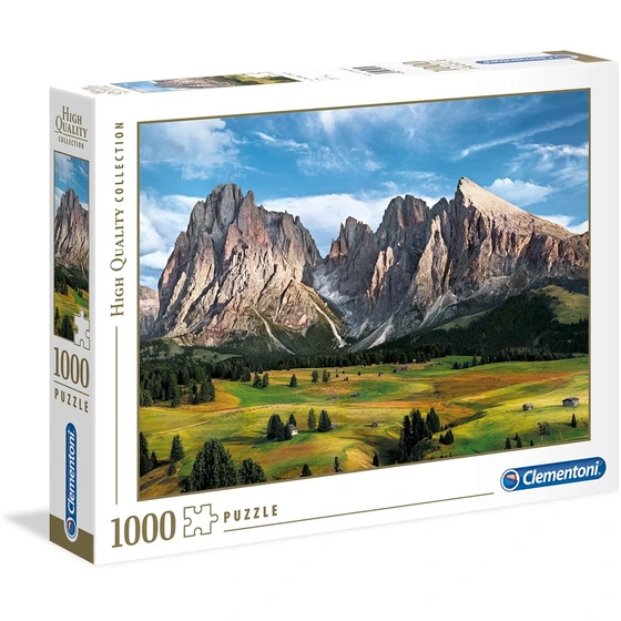 خرید و قیمت پازل 1000 قطعه ای Clementoni طرح قله های آلپ | ترب