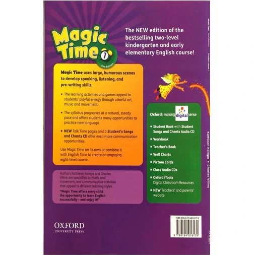 خرید و قیمت کتاب Magic Time 1 اثر Kathleen Kampa And Charles Vilina انتشارات اشتیاق نور | ترب