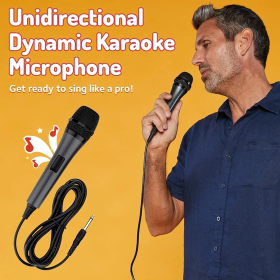 خرید و قیمت میکروفن دینامیکی Singing Machine مدل SMM-205 | ترب