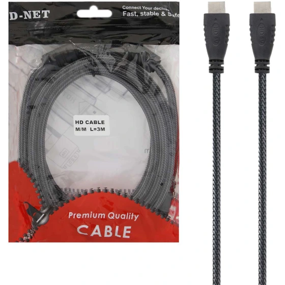 خرید و قیمت کابل 3 متری D-NET HDMI | ترب