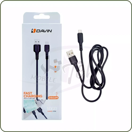 خرید و قیمت کابل شارژ میکرو یو اس بی Davin Micro USB DS02M | ترب