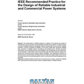خرید و قیمت دانلود کتاب IEEE Recommended Practice for the Design of ...