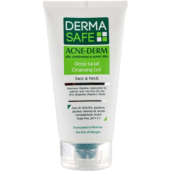 خرید و قیمت Derma Safe - ژل شستشوی صورت مخصوص پوستهای چرب | ترب