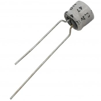 خرید و قیمت خازن الکترولیتی بدون پلاریته 47uF / 6.3V ژاپنی مارک RUBYCON ...