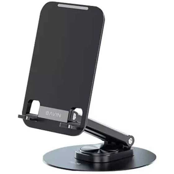 خرید و قیمت هولدر و پایه نگهدارنده رومیزی باوین Bavin PS-36 مناسب گوشی و تبلت | ترب