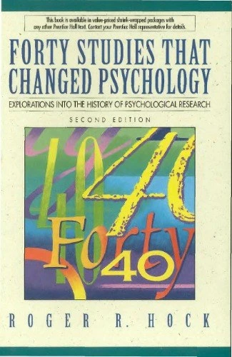 خرید و قیمت دانلود کتاب Forty studies that changed psychology ...