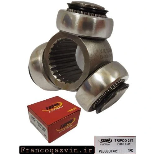 خرید و قیمت سه شاخه پلوس پژو 405 – 24 خار TOSAN | ترب