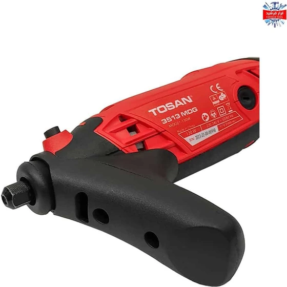 خرید و قیمت فرز مینیاتوری 130 وات توسن دیمردار مدل 3513MDG ا Tosan 3513MDG Rotary Tool Kit | ترب