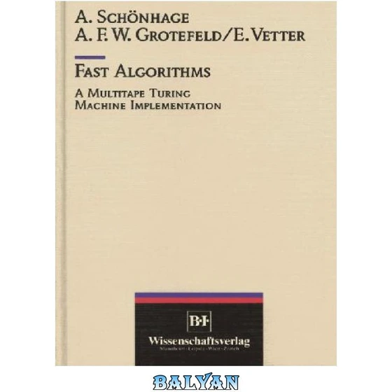 خرید و قیمت دانلود کتاب Fast Algorithms A Multitape Turing Machine Implementation ترب