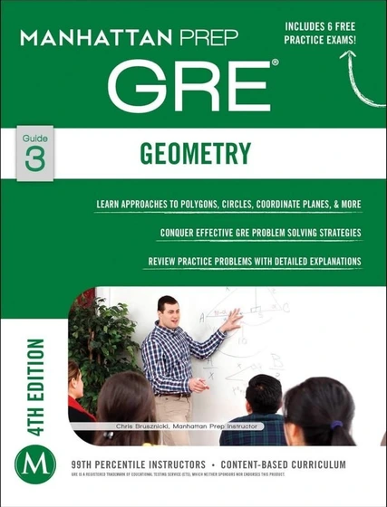 خرید و قیمت کتاب زبان جی آر ایی جئومتری Manhattan Prep GRE Geometry ...