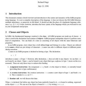 خرید و قیمت دانلود کتاب An overview of Eiffel 1998 | ترب