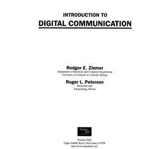خرید و قیمت دانلود کتاب Introduction to Digital Communication ویرایش 2 ...