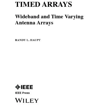 خرید و قیمت دانلود کتاب Timed Arrays. Wideband and Time Varying Antenna Arrays 2017 | ترب