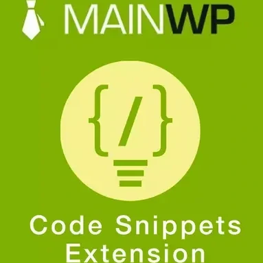 خرید و قیمت افزونه MainWP Code Snippets | ترب