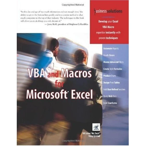 خرید و قیمت دانلود کتاب Vba And Macros For Microsoft Excel ترب