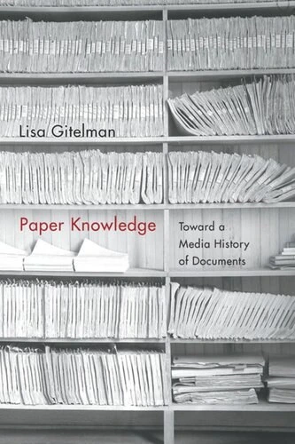 خرید و قیمت دانلود کتاب Paper Knowledge: Toward a Media History of ...
