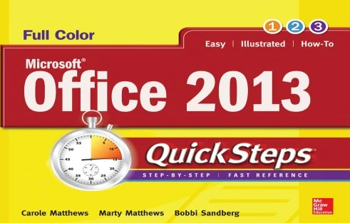 خرید و قیمت دانلود کتاب Microsoft® Office 2013 QuickSteps ویرایش 3 | ترب