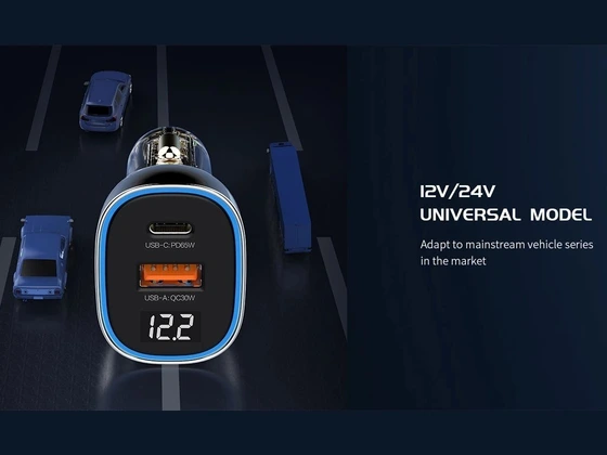 خرید و قیمت شارژر فندکی رسی | توان خروجی 95 وات | RCC-N21 | ترب