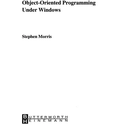 خرید و قیمت دانلود کتاب Object-Oriented Programming Under Windows 1994 | ترب