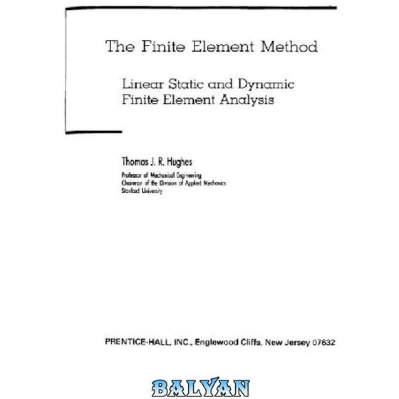 خرید و قیمت دانلود کتاب The Finite Element Method Linear Static And