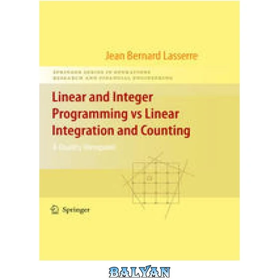 خرید و قیمت دانلود کتاب Linear And Integer Programming Vs Linear