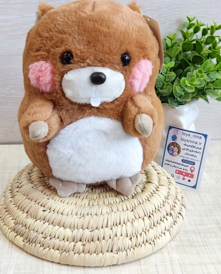 خرید و قیمت عروسک پولیشی سنجاب لپ صورتی | ترب