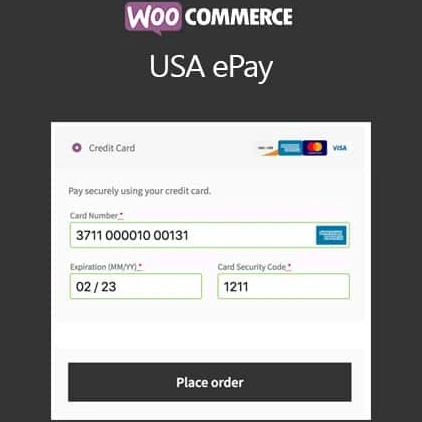 خرید و قیمت افزونه درگاه پرداخت ووکامرس | WooCommerce USA ePay | ترب