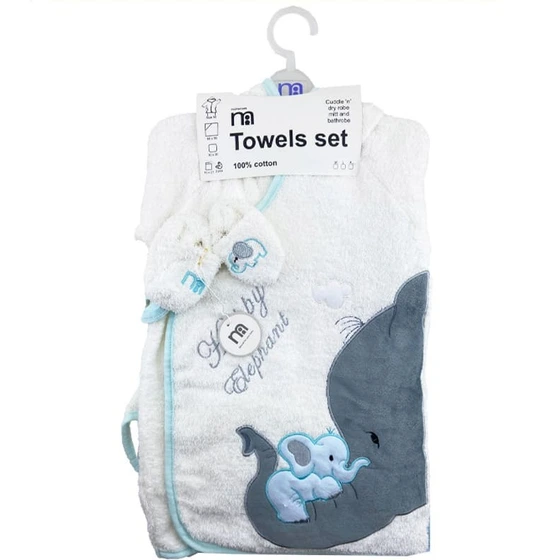 خرید و قیمت ست حوله تن پوش 2 فیل مادرکر Mothercare | ترب