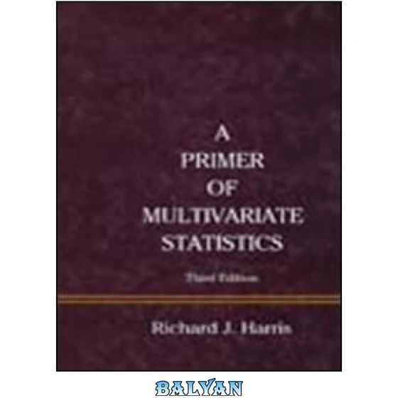 خرید و قیمت دانلود کتاب A Primer of Multivariate Statistics | ترب