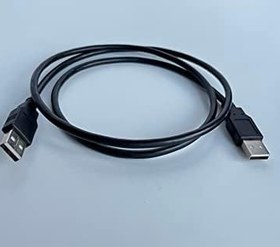 خرید و قیمت 2 Meter USB Male to Male Cable, USB 2.0 Cord High Speed ...