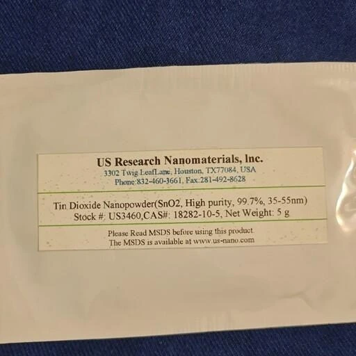 خرید و قیمت نانو اکسید قلع (1 گرم) Nano Tin Dioxide قلع دی اکسید SnO2 ...